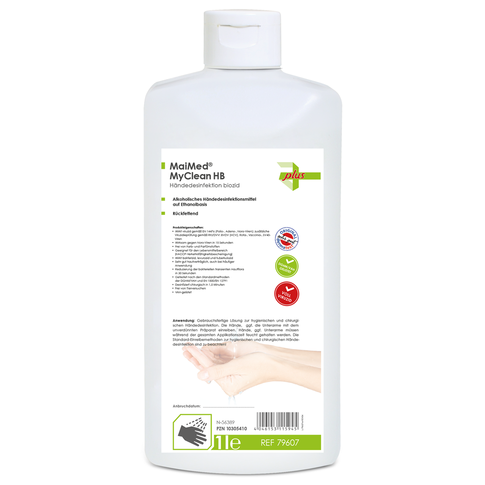 MaiMed MyClean HB – Hand Disinfectant, 1 L - EPILAX Deutschland